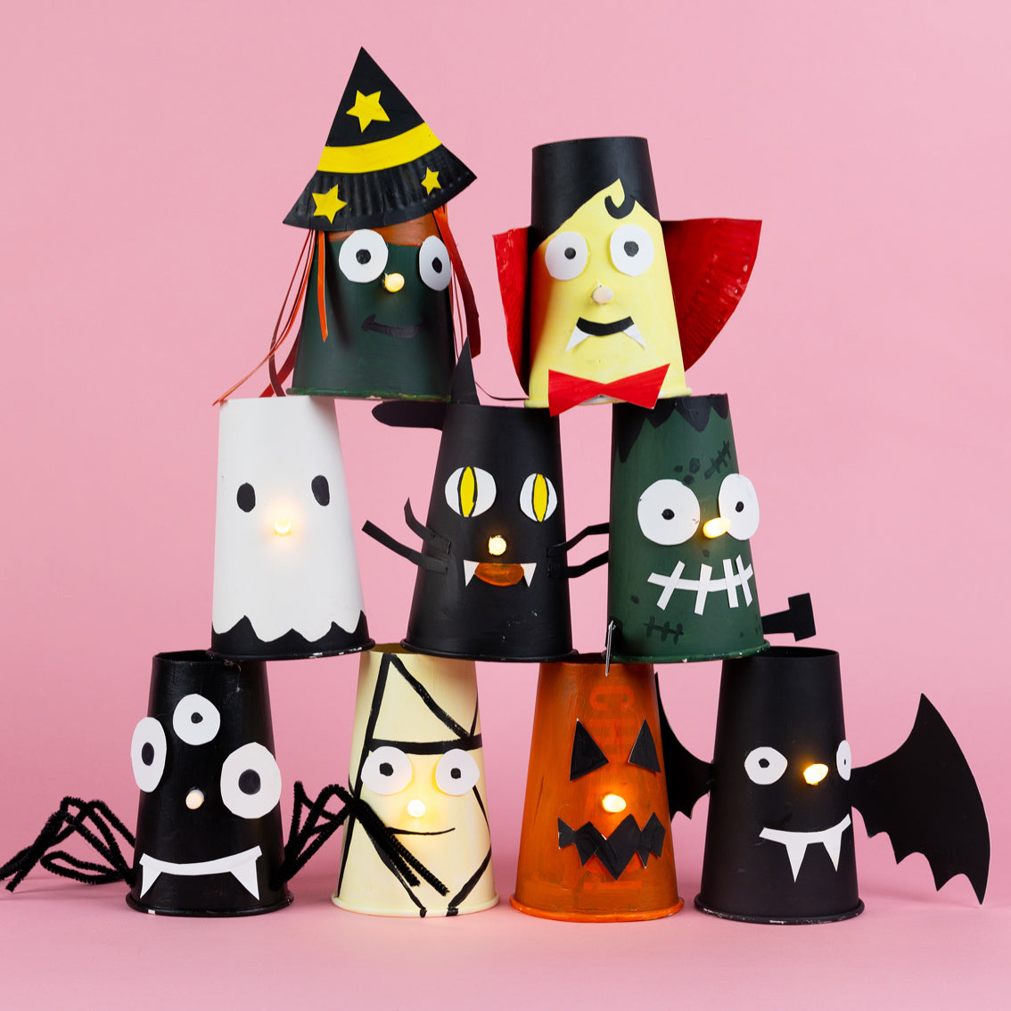 How to create spooky glowing Halloween characters - Talking Tables UK