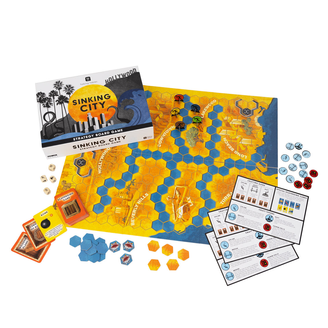 Sinking City Strategy Board Game – Talking Tables UK Public