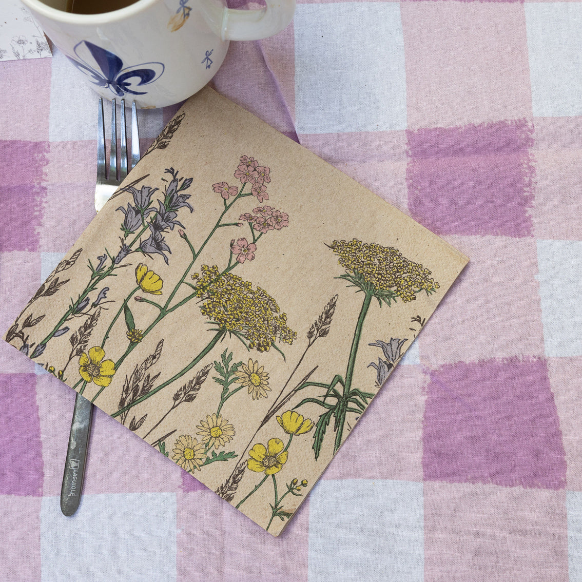 Recycled Paper Wildflower Napkins - 20 Pack - Talking Tables UK