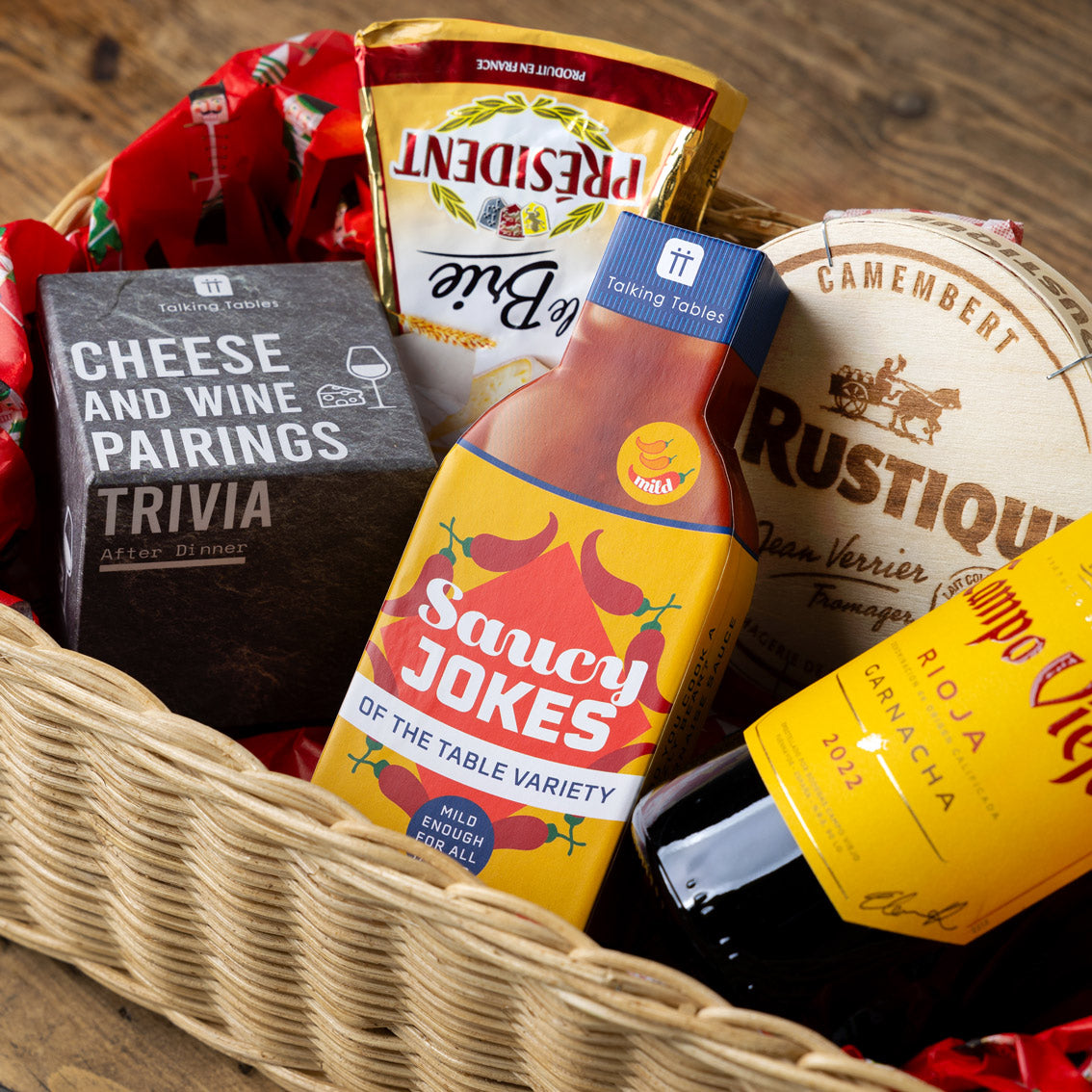 Saucy Food Jokes - 60 Cards – Talking Tables UK Public