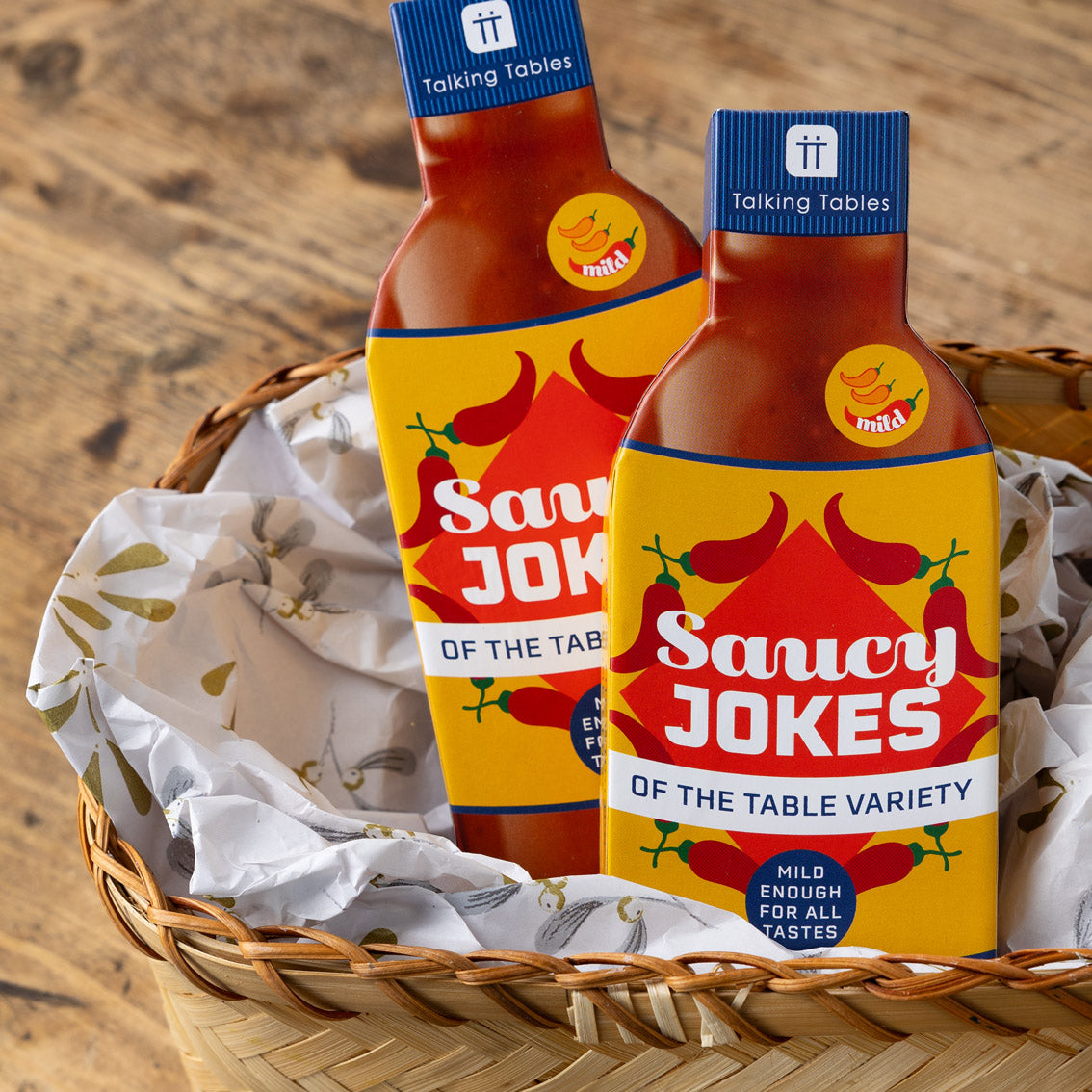 Saucy Food Jokes - 60 Cards – Talking Tables UK