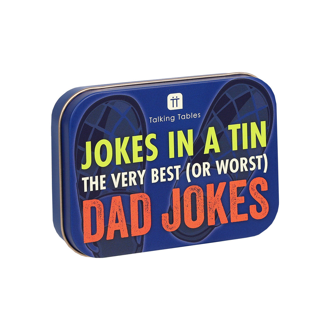 Dad Jokes in a Tin - 100 Cards, 100 Jokes - Talking Tables UK