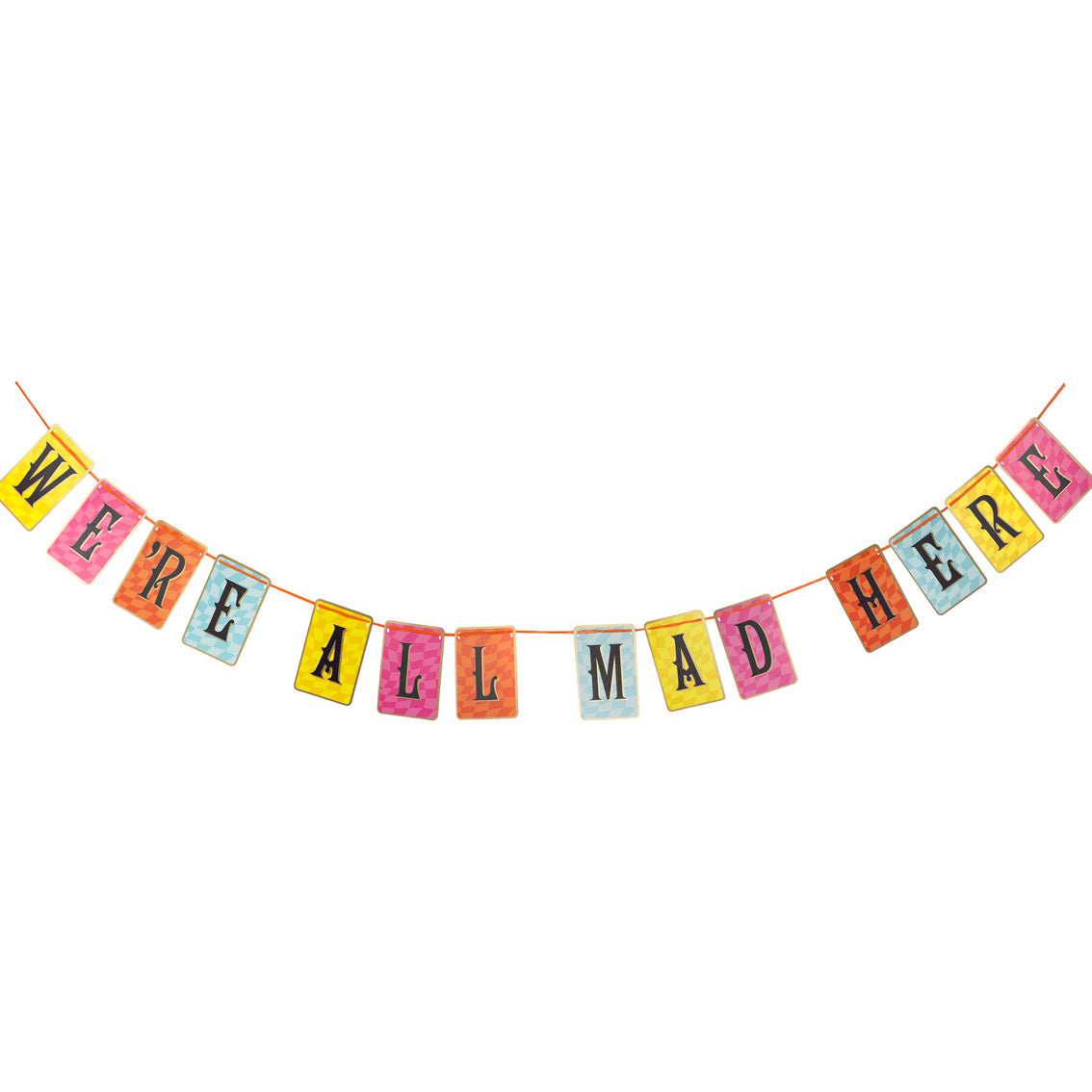 Alice in Wonderland Double Sided Party Bunting - 3m – Talking Tables UK ...