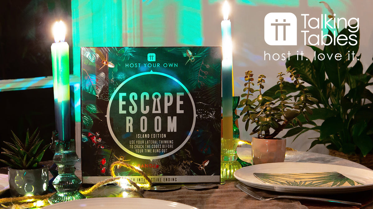 Host Your Own Escape Room Game Island Edition – Talking Tables UK Public