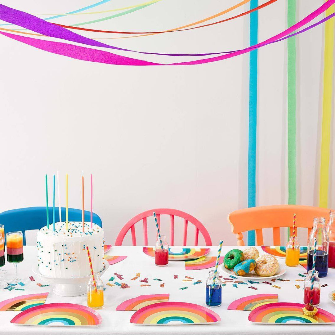 Birthday Brights Rainbow Streamers - Talking Tables UK