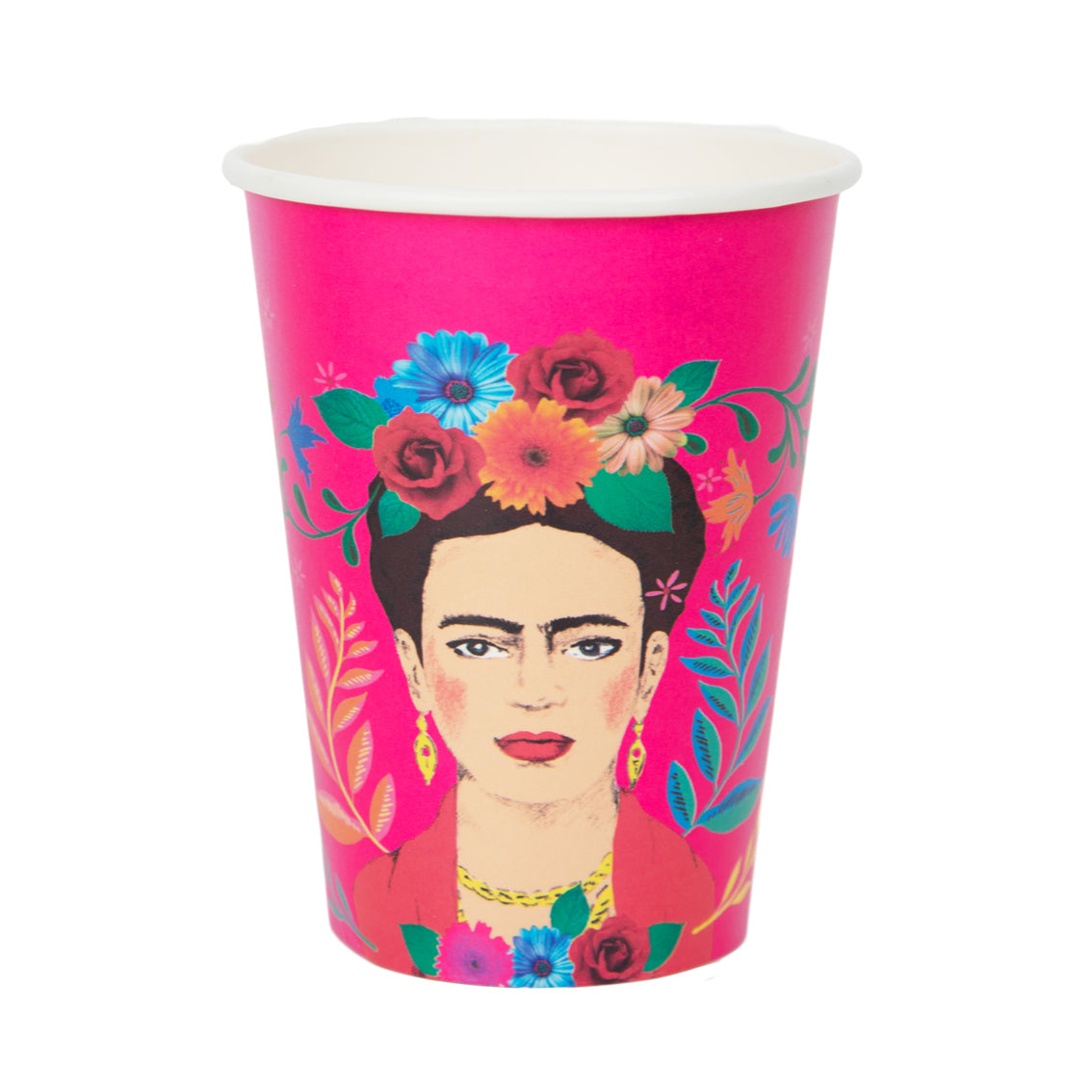 Pink Frida Kahlo Party Cups - 8 Pack – Talking Tables UK Public