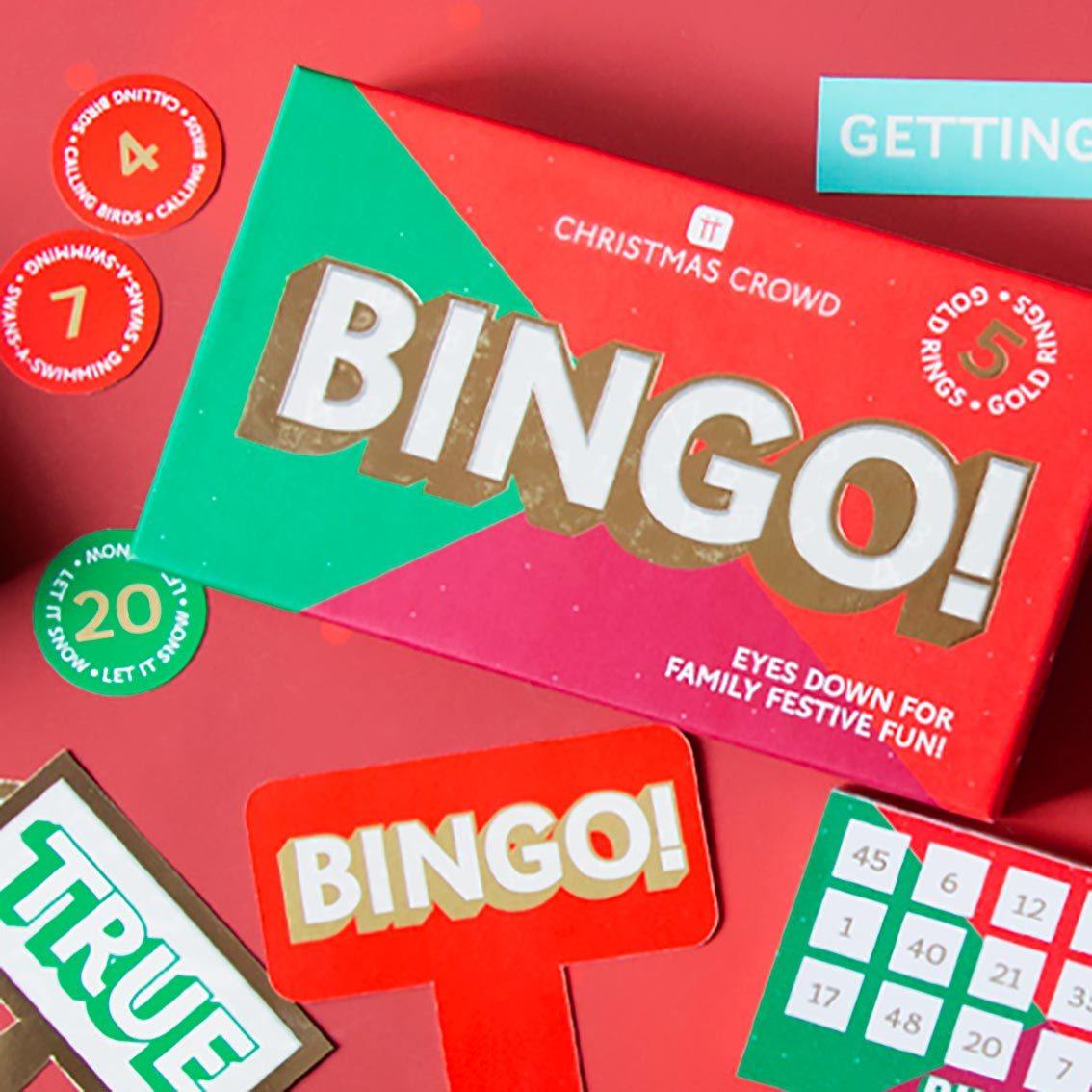 Festive Family Bingo Game - Talking Tables UK
