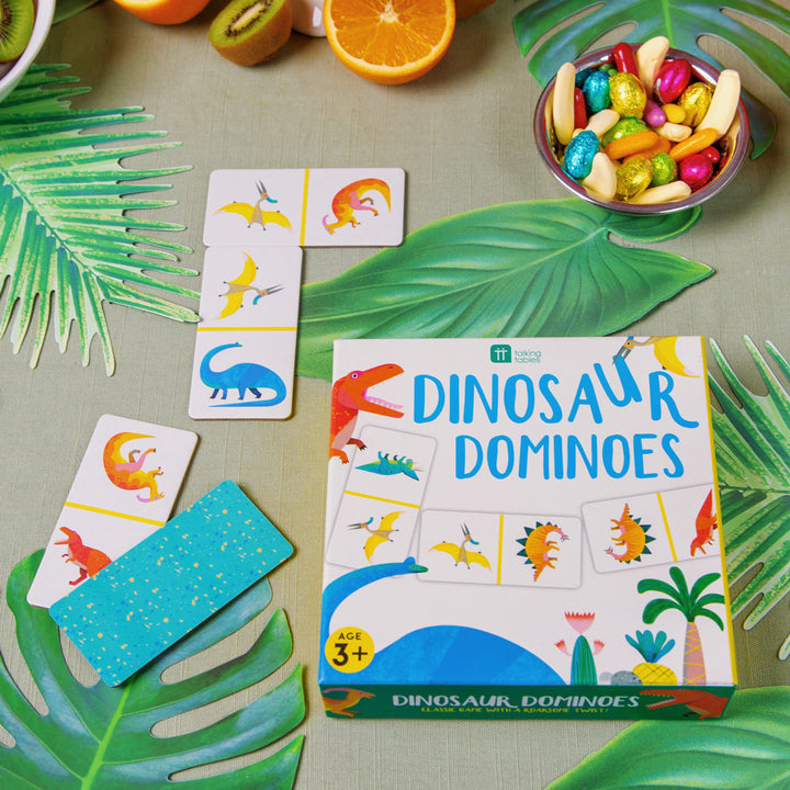 Dinosaur Dominoes Game - Talking Tables UK