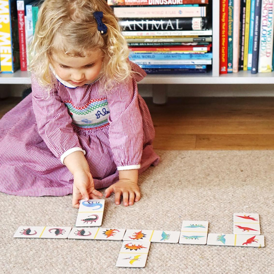 Dinosaur Dominoes Game - Talking Tables UK