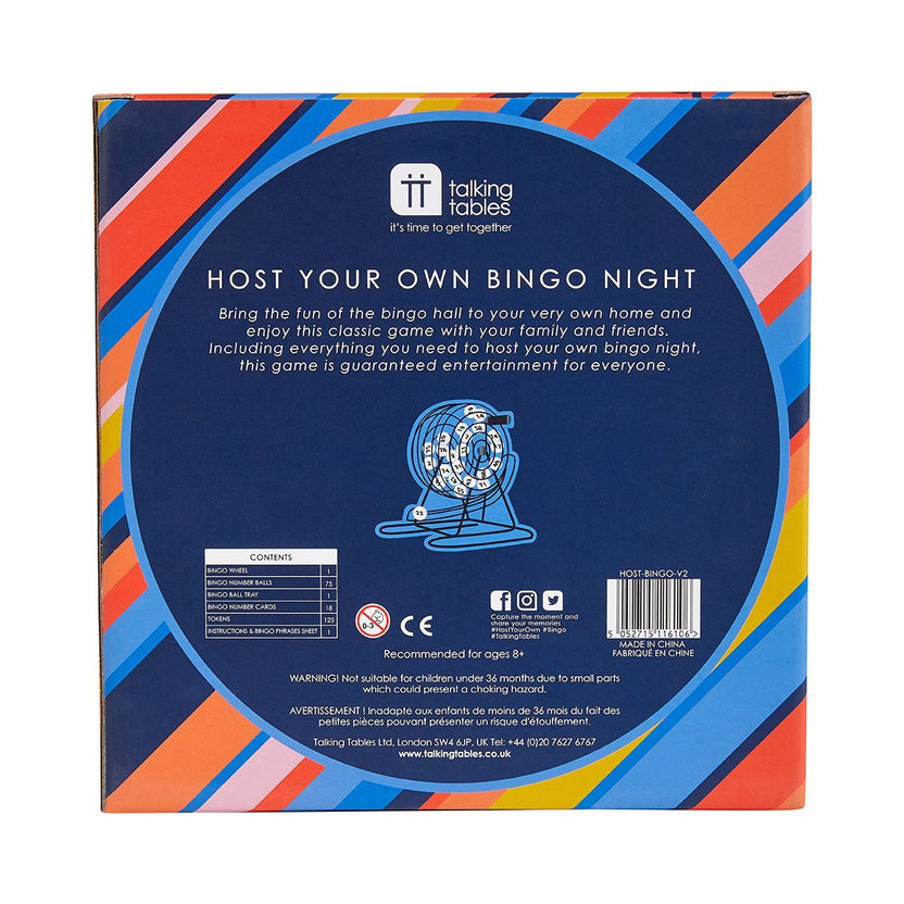 Host Your Own Bingo – Talking Tables UK Public