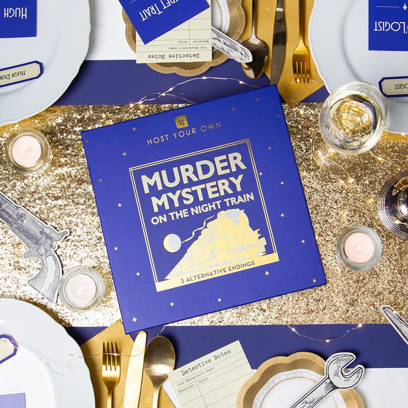 Host Your Own Murder Mystery on the Train – Talking Tables UK Public