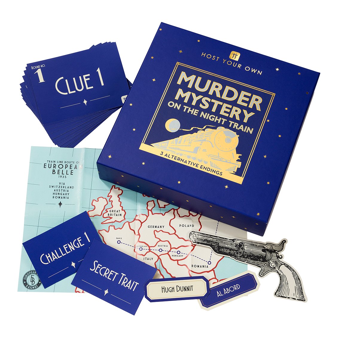 Host Your Own Murder Mystery on the Train - Talking Tables UK