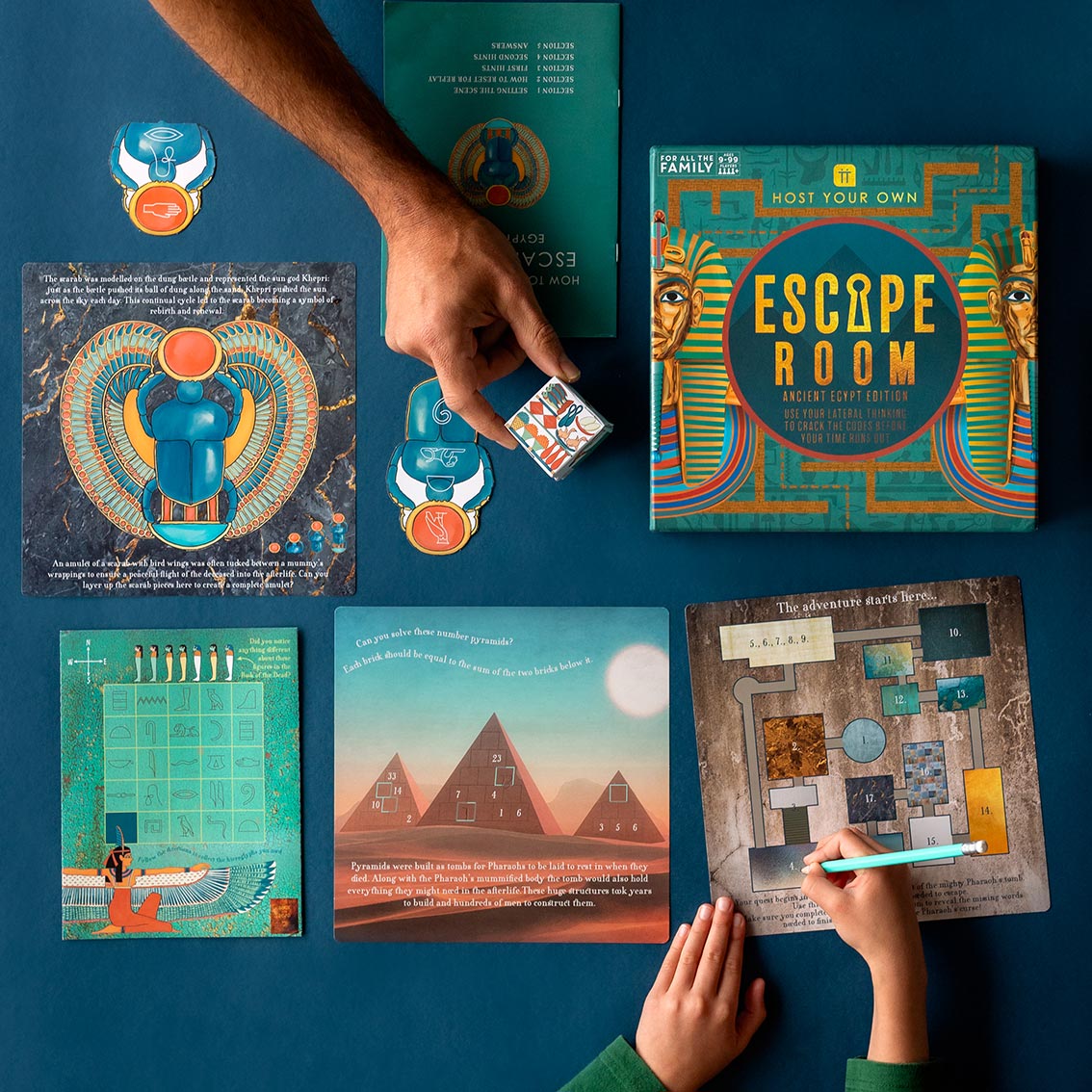 Host Your Own Escape Room Game Egypt Edition – Talking Tables UK Public