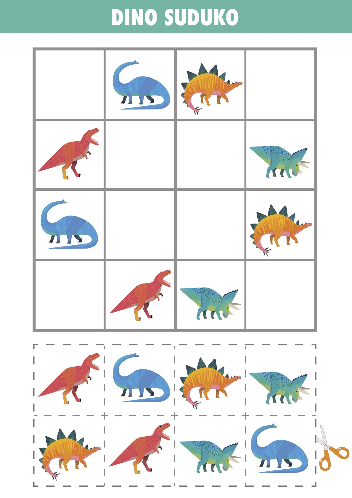 Printable - Party Dinosaurs – Talking Tables UK