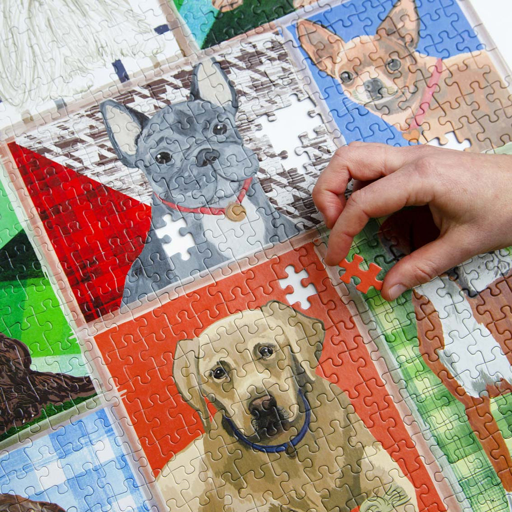 Dogs Jigsaw Puzzle - 1000 Pieces - Talking Tables UK