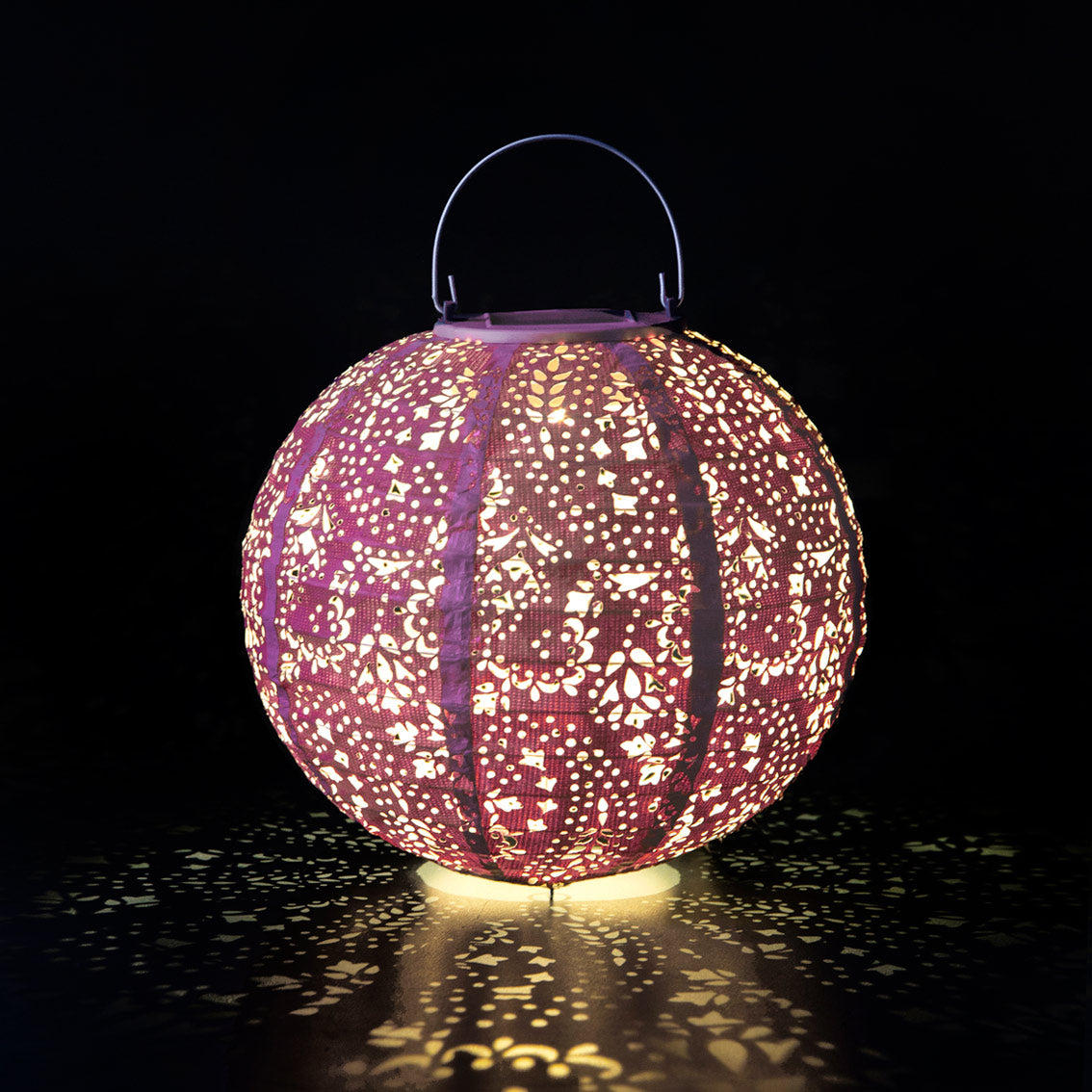 Boho Pink Outdoor Solar Lanterns - Default Title - Talking Tables UK