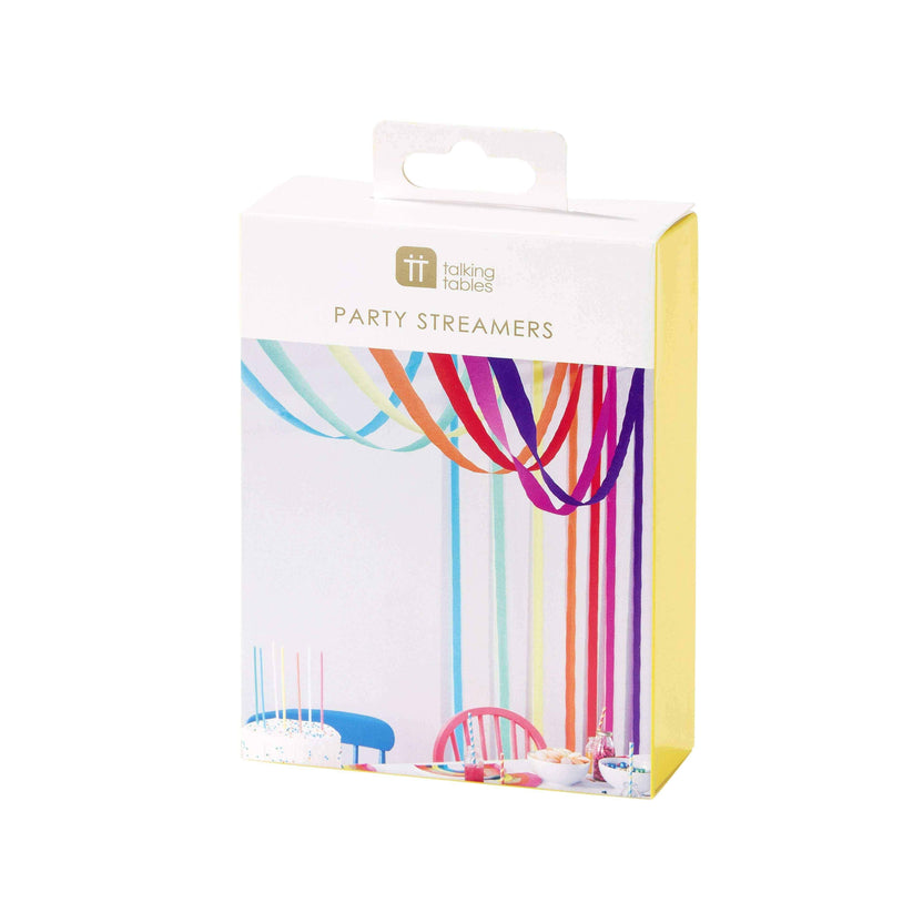 Birthday Brights Rainbow Streamers – Talking Tables UK Public