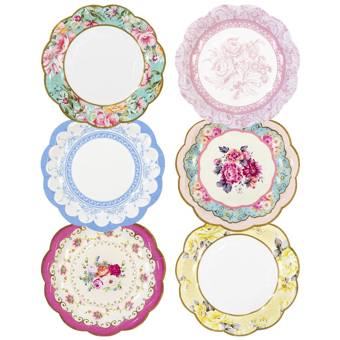 Truly Scrumptious Vintage Paper Plates | Talking Tables - Talking Tables UK